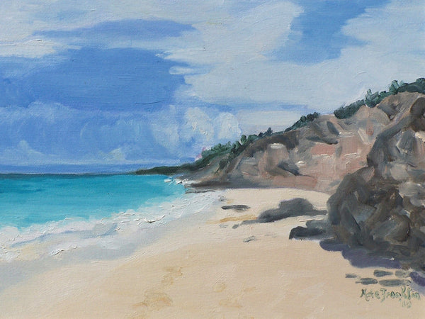 Notecards-Surfside Beach, Bermuda 100# card stock – Kate Franklin Fine Arts